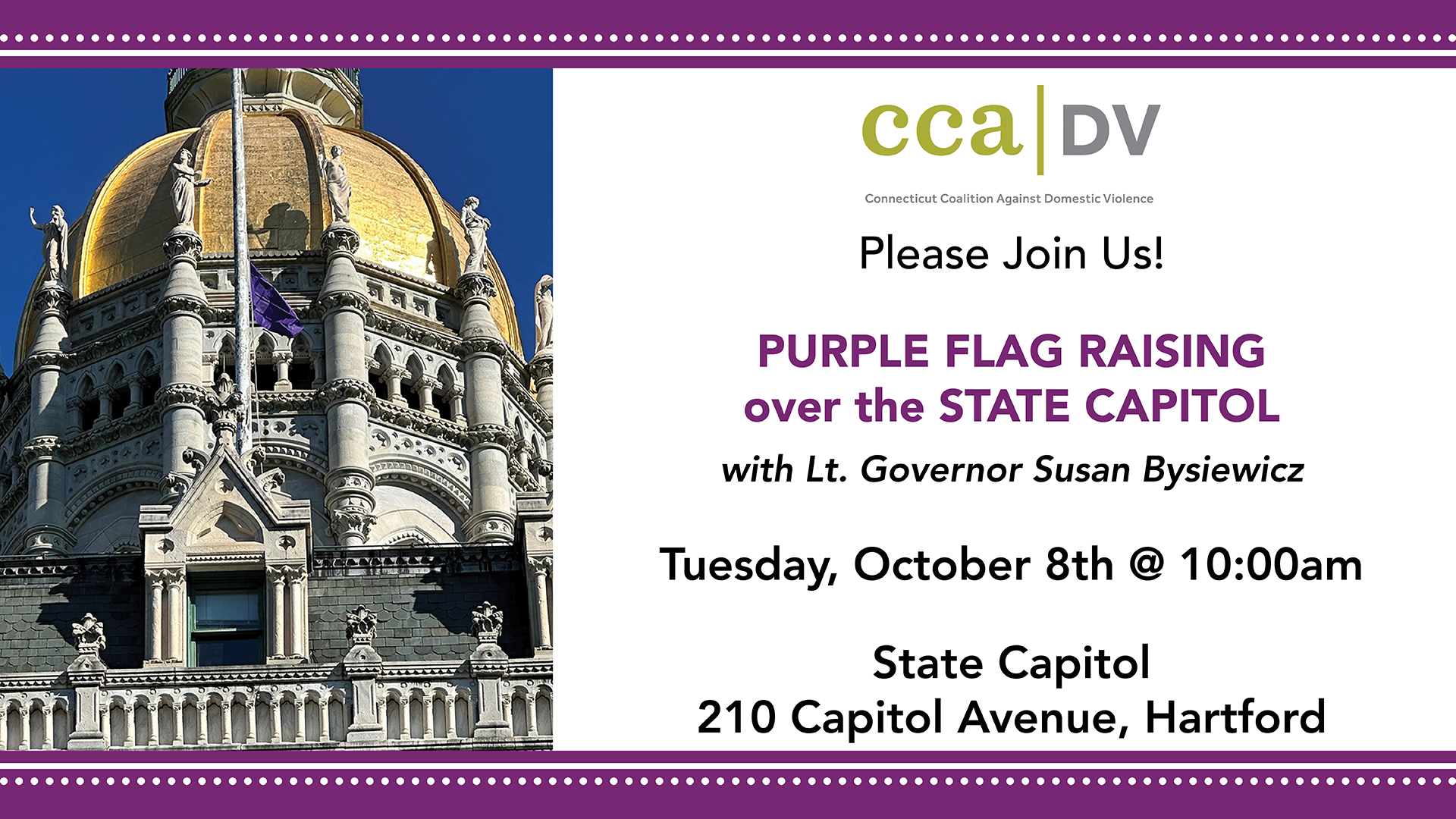DVAM = Domestic Violence Awareness Month :: Connecticut Coalition ...